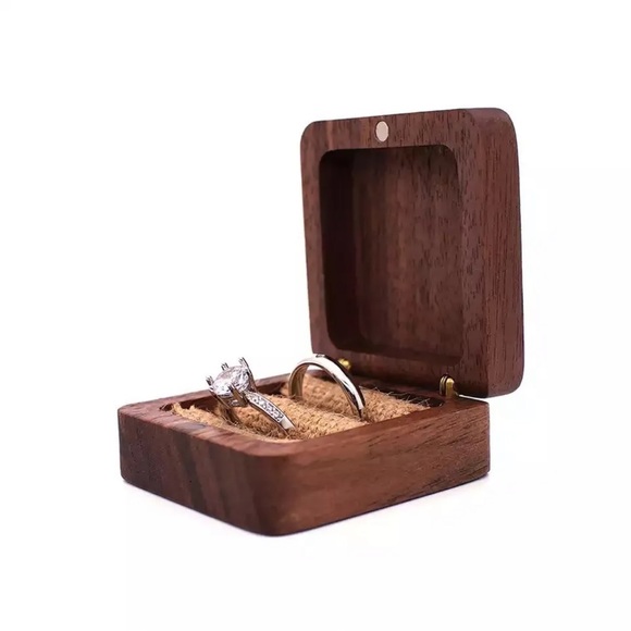 Other | Walnut Ring Box Proposal Wedding Day | Poshmark